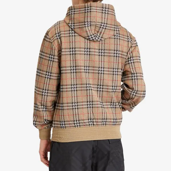 Burberry Check Zip Hoodie In Nut Ip Check - 70% Off | Editorialist